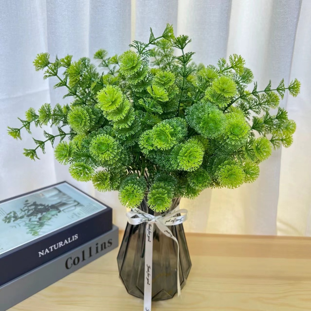 Fake Plants Greenery Stems Faux Plastic Plants Outdoor Indoor ...