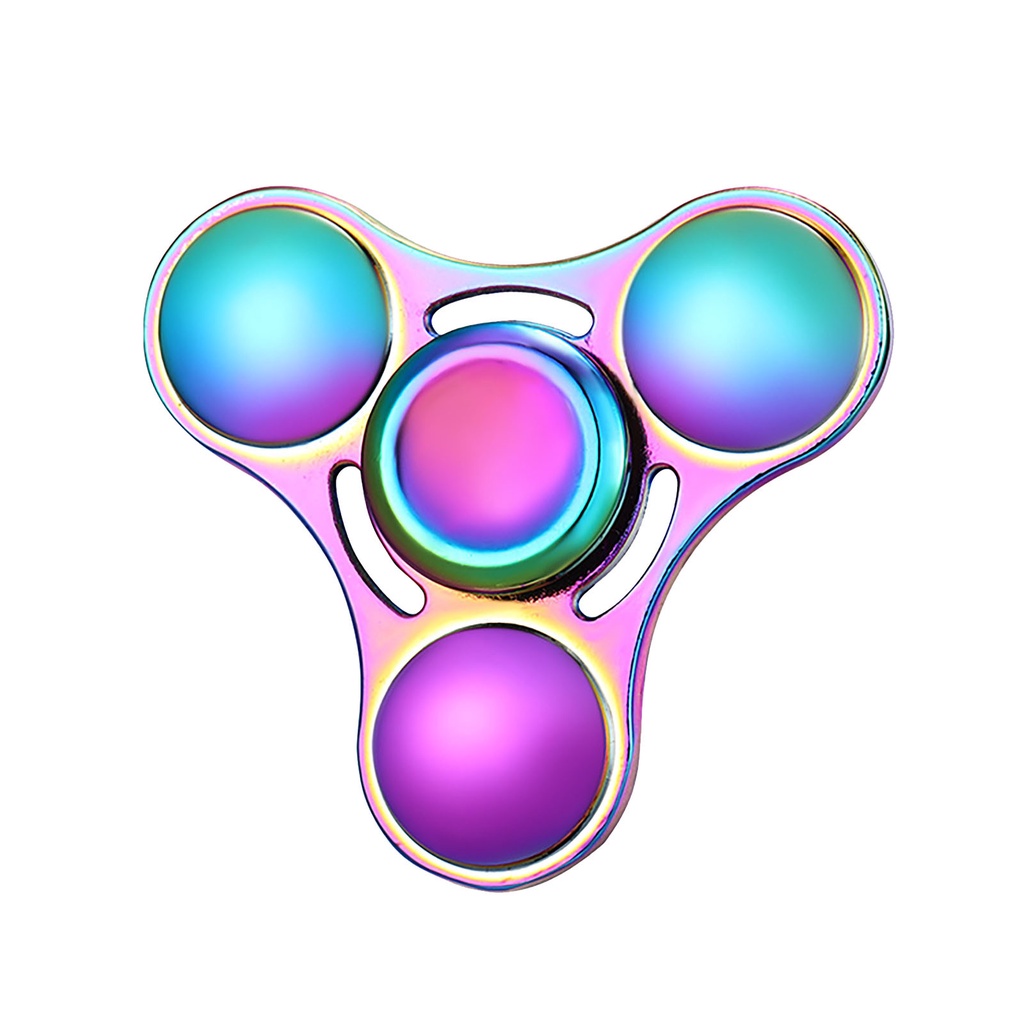 Colorful Zinc Alloy Fidget Spinner Gyro Toys R188 Metal Bearing Rainbow ...