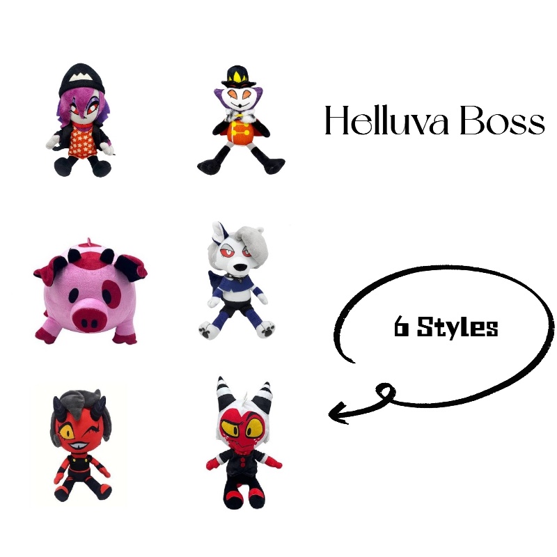 Helluva Plush Boss Doll Soft And Fluffy Toy With No Cartoon Or Anime ...
