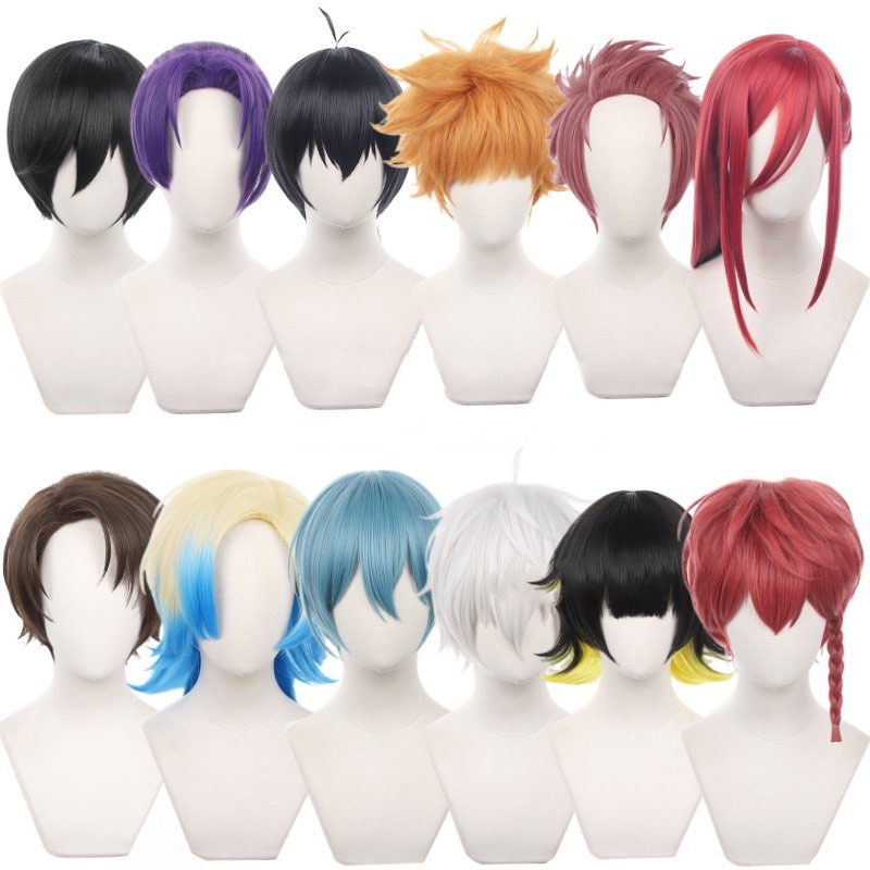 Anime Wigs Blue Lock Bachira Meguru Hyoma Chigiri Isagi Yoichi Mikage ...