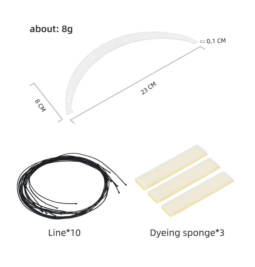 Embroidery positioning ruler, line drawing auxiliary level ruler ...