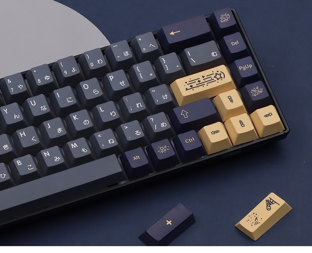 5-side Thermal Sublimation Keycap Cherry Profile Stargaze Keycap ...