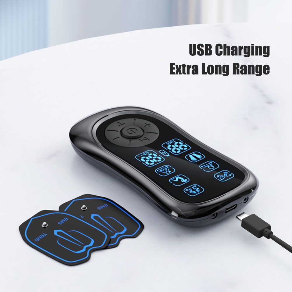 New Rechargeable Tens Unit Muscle Stimulator Pain Relief EMS Electric ...