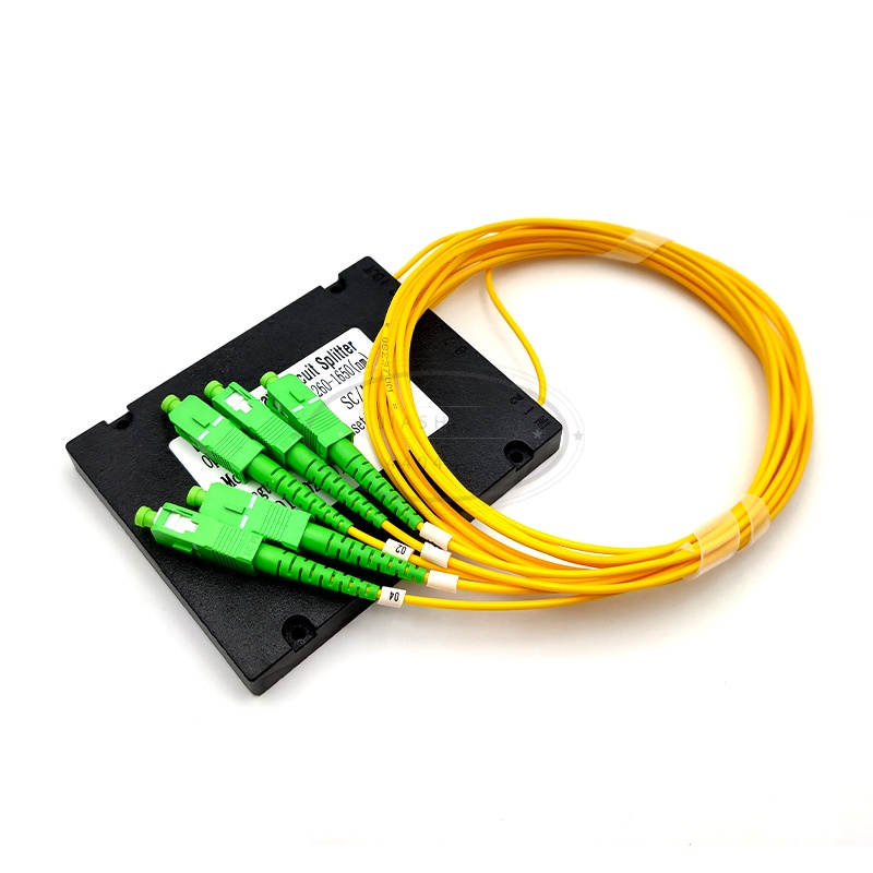 FBT Splitter box 1x2 1x4 1x8 1x16 ABS Fiber Optic Splitter Splice Pig ...