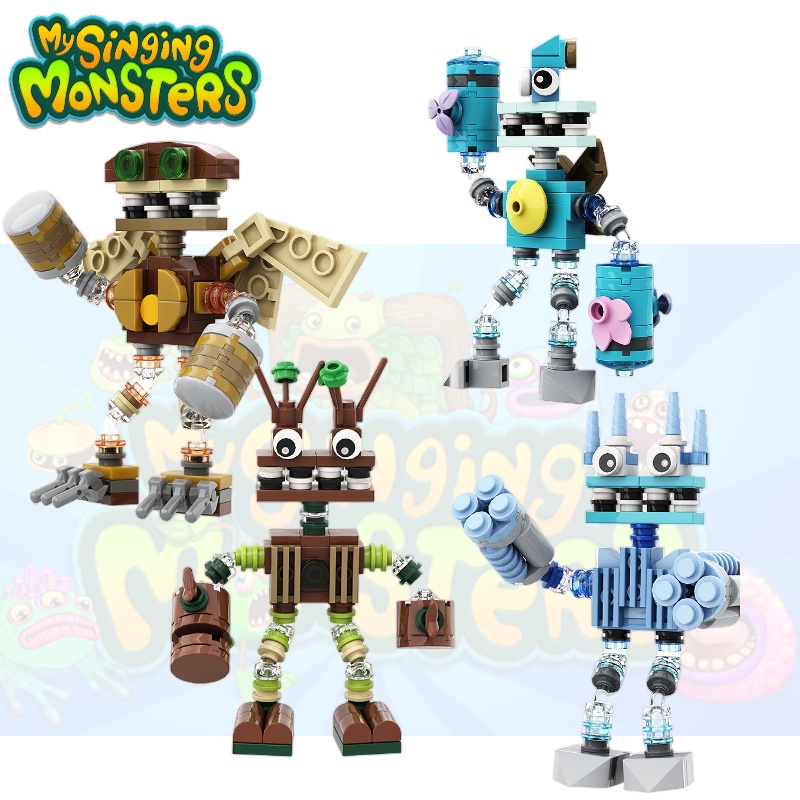 My Singing Monsters Abs Plastic Building Blocks Diy Toy For All Ages ...