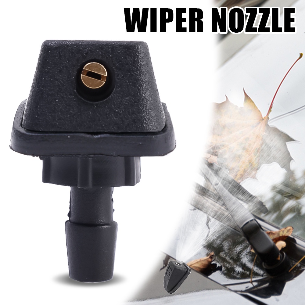1Pc Car Universal Front Windshield Wiper Nozzle / Sprinkler Water Fan ...