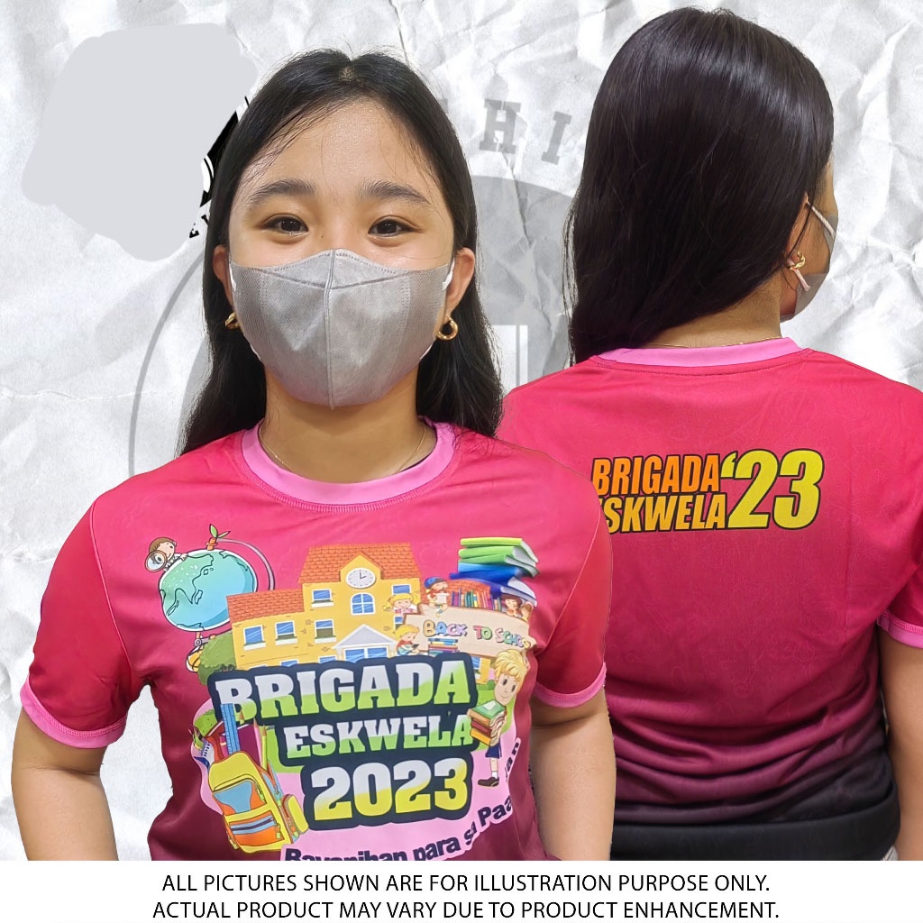 Brigada Eskwela 2023 New Design Full Sublimation 3D T-Shirt Summer ...