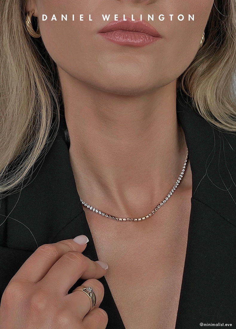 Daniel Wellington Classic Tennis Necklace Silver - Unisex Chain ...