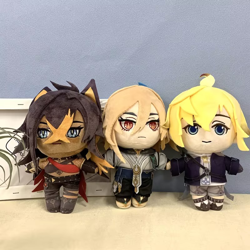 Genshin Impact Kaveh Mika Dehya Stuffed Doll Soft Plush Toy Birthday ...