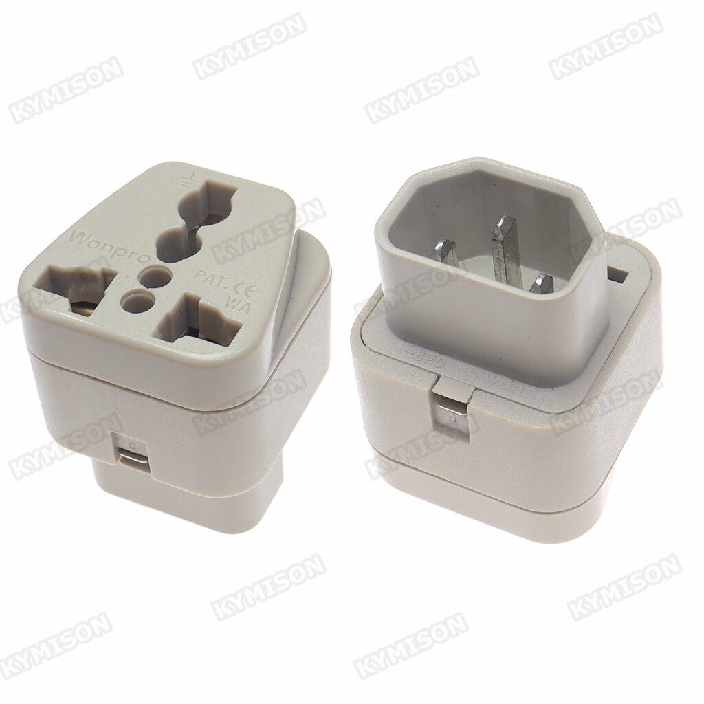 Wonpro Universal Power Plug, IEC320 C14 PDU UPS Power Computer ...
