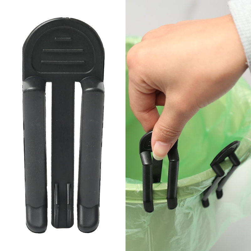 2Pcs/Set Garbage bag Fixed Clip Creative Non -Slip Plastic Waste Bin ...