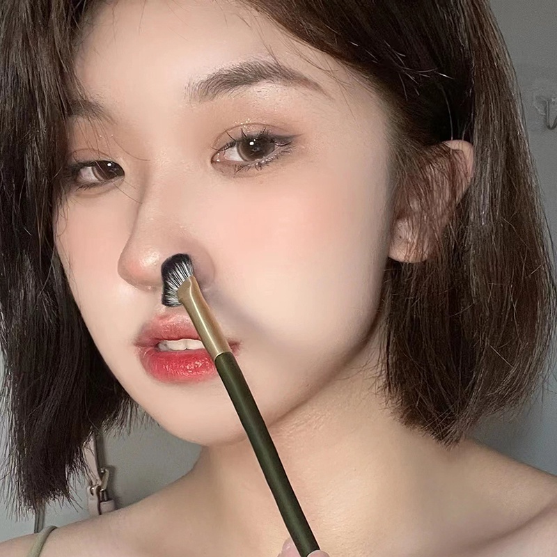 Semi-fan-shaped Sickle-Shaped Oblique Head Small Fan-Shaped Shadow Nose ...