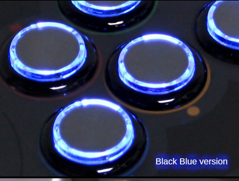 4 Pcs Hitbox QANBA Luminous 24/30mm card button arcade joystick ...