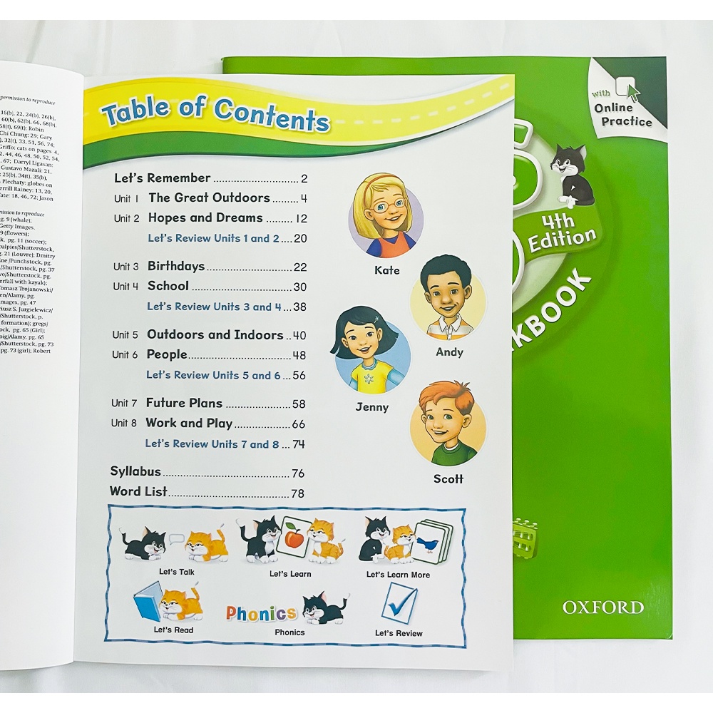 6Level Set Oxford Let's Go Student Book 4th Edition The New Edition of ...