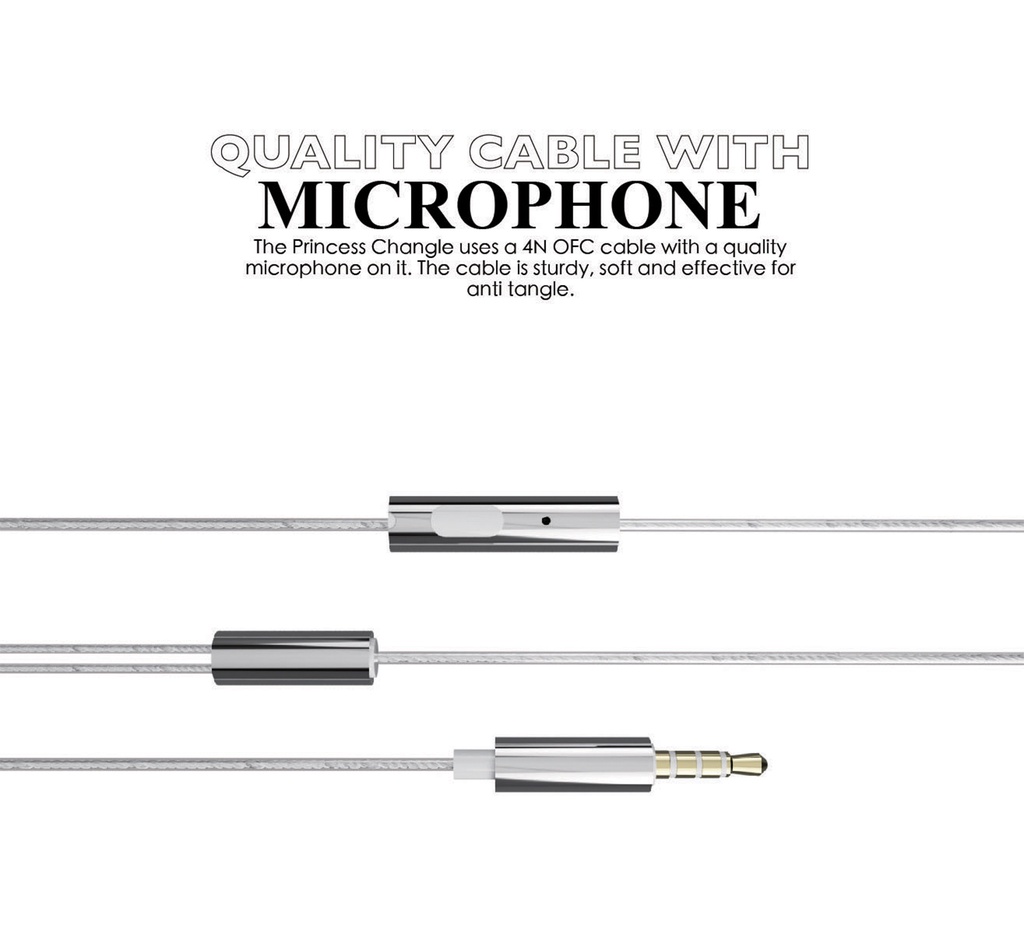 TANGZU Princess Changle Hifi in Ear micro dynamic Earphone | Shopee ...