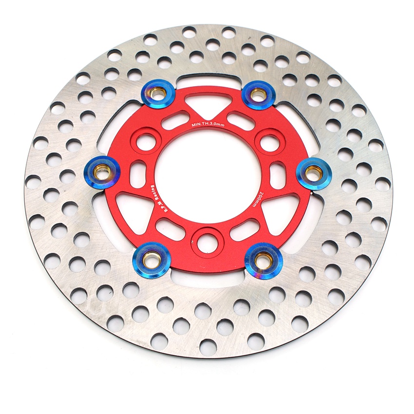 RPM 200mm Brake Disc Floating Rotor Motorcycle Brake Disc Caliper Disc ...