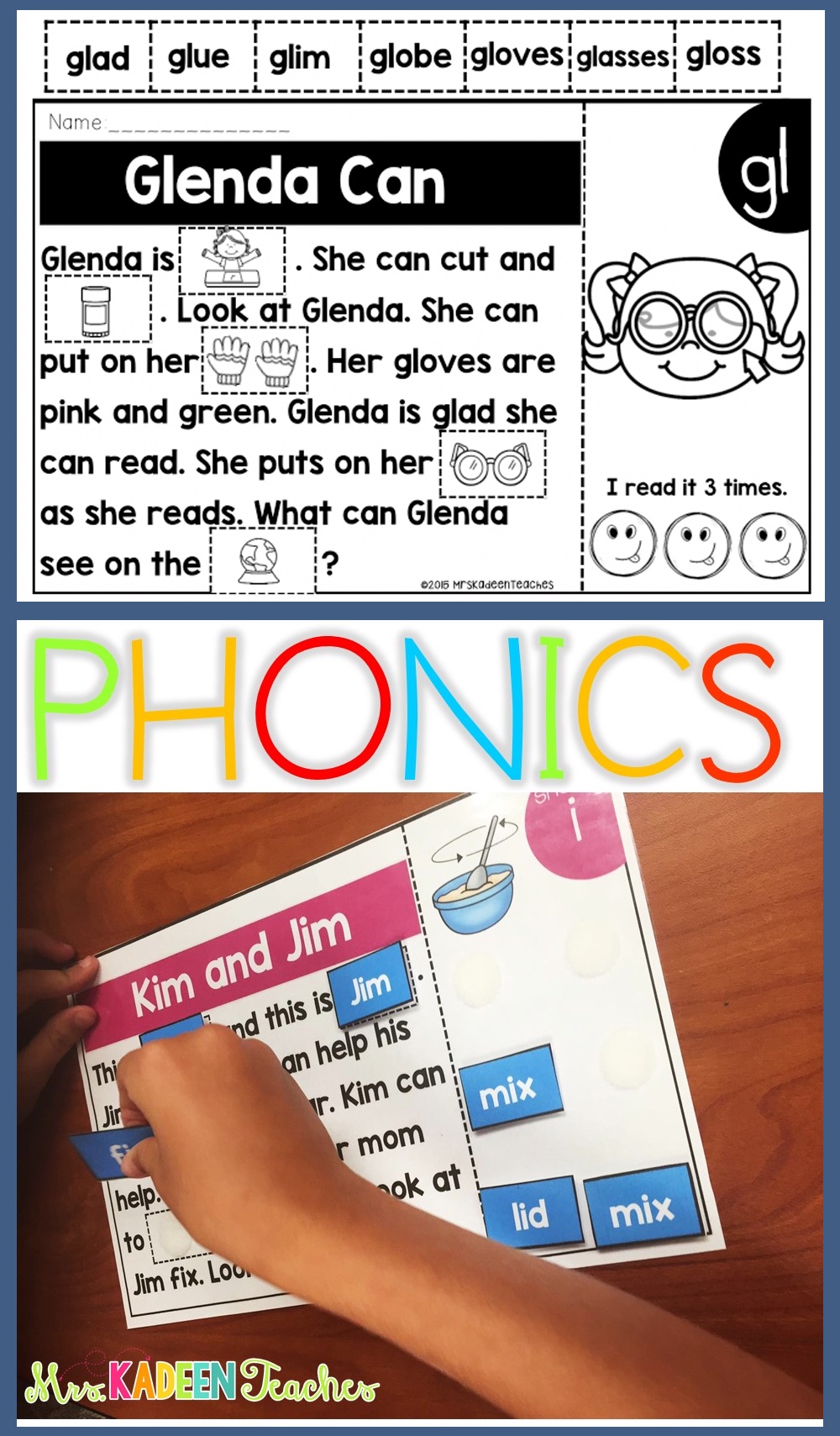 Blends / Digraph / Long Vowel / Word Family Worksheets Practice for ...
