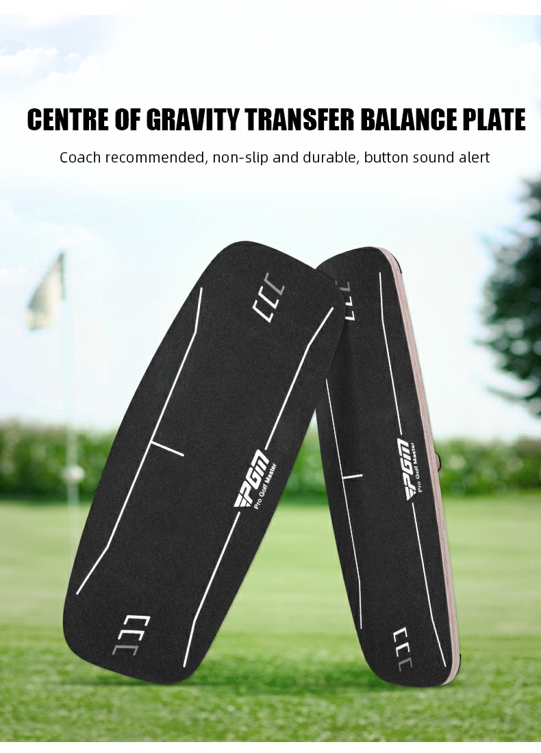 PGM golf swing balance board training aid center of gravity transfer ...