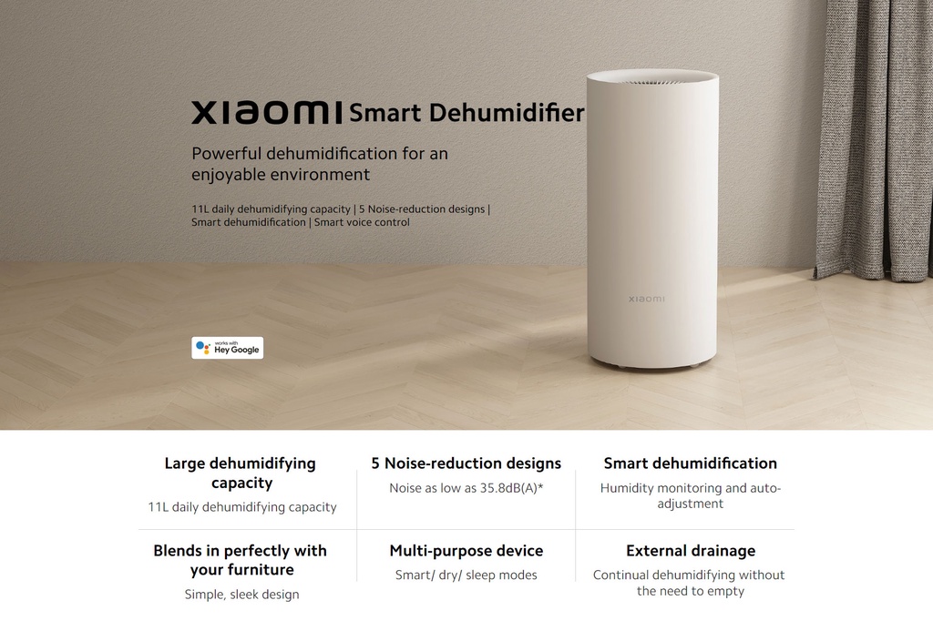 Xiaomi Smart Dehumidifier | Shopee Philippines