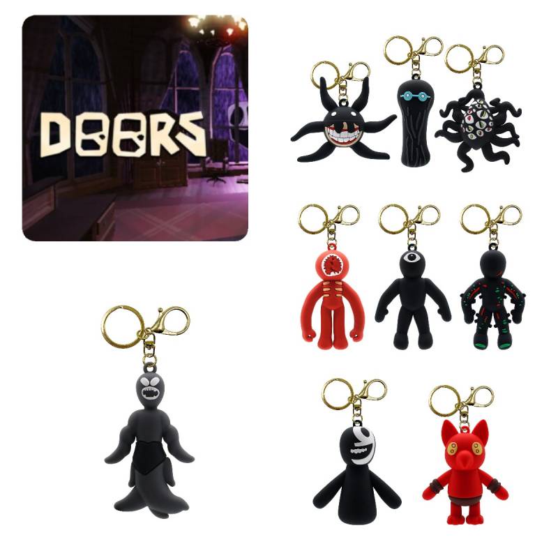 Figure Doors Roblox Keychains Collect Them All And Showcase Your Love ...