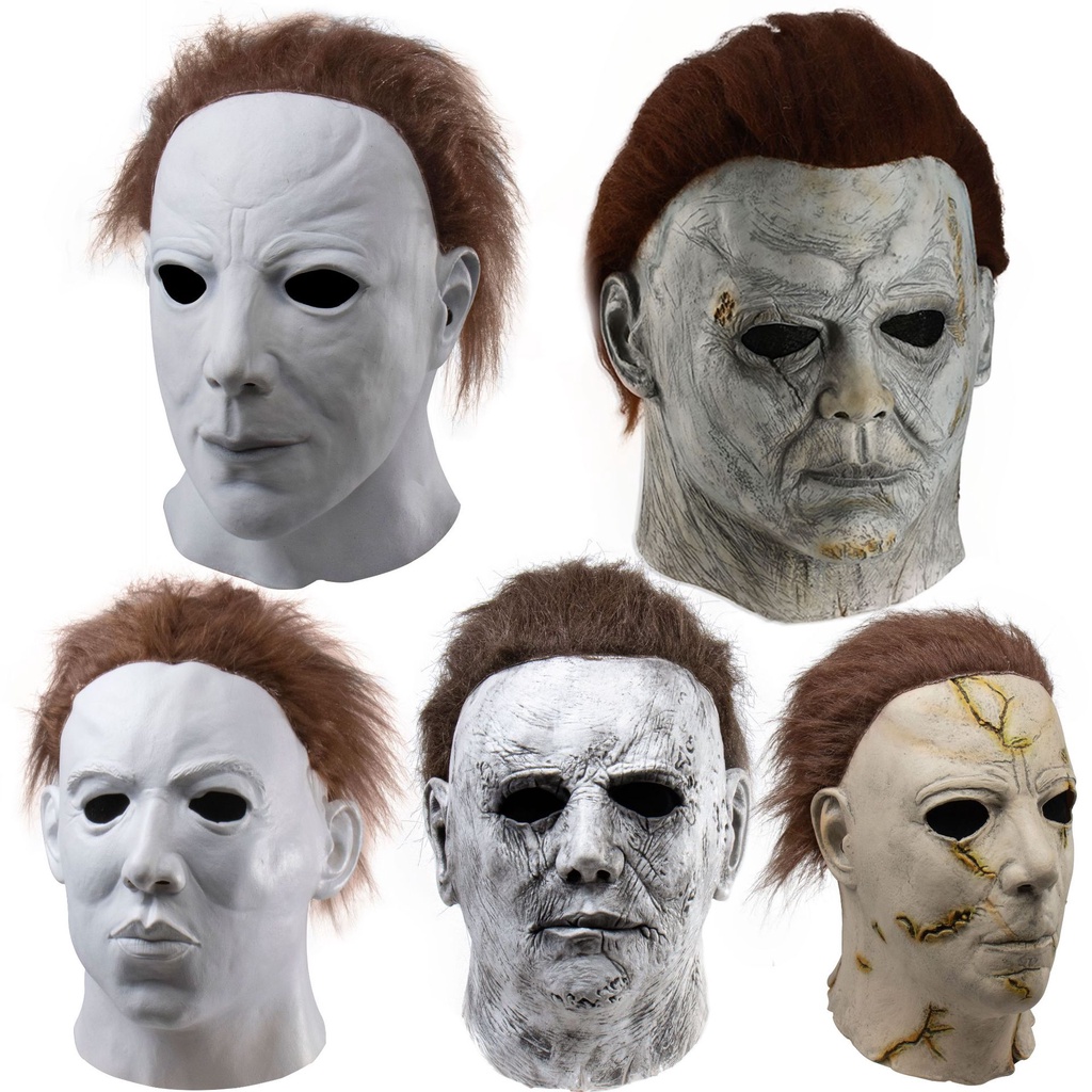 Michael Myers Horror Murderer Halloween Cosplay Costume Uniform Sets ...