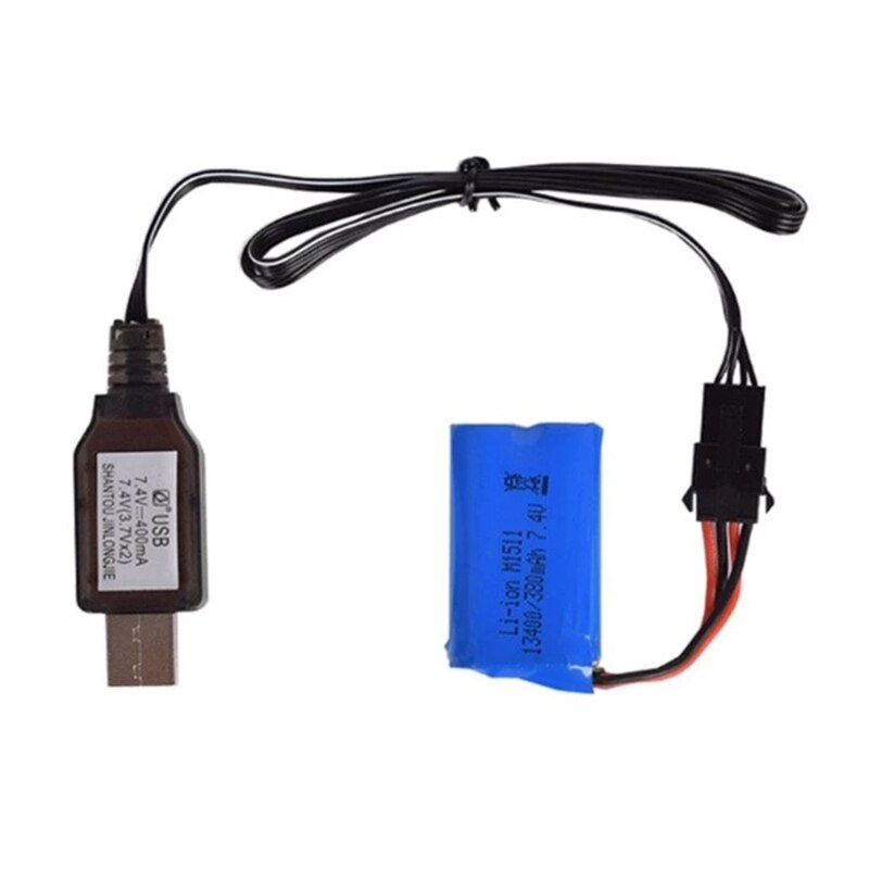 7.4V SM4P Reverse Charger 4-pin Lithium Battery USB Reverse Charging ...