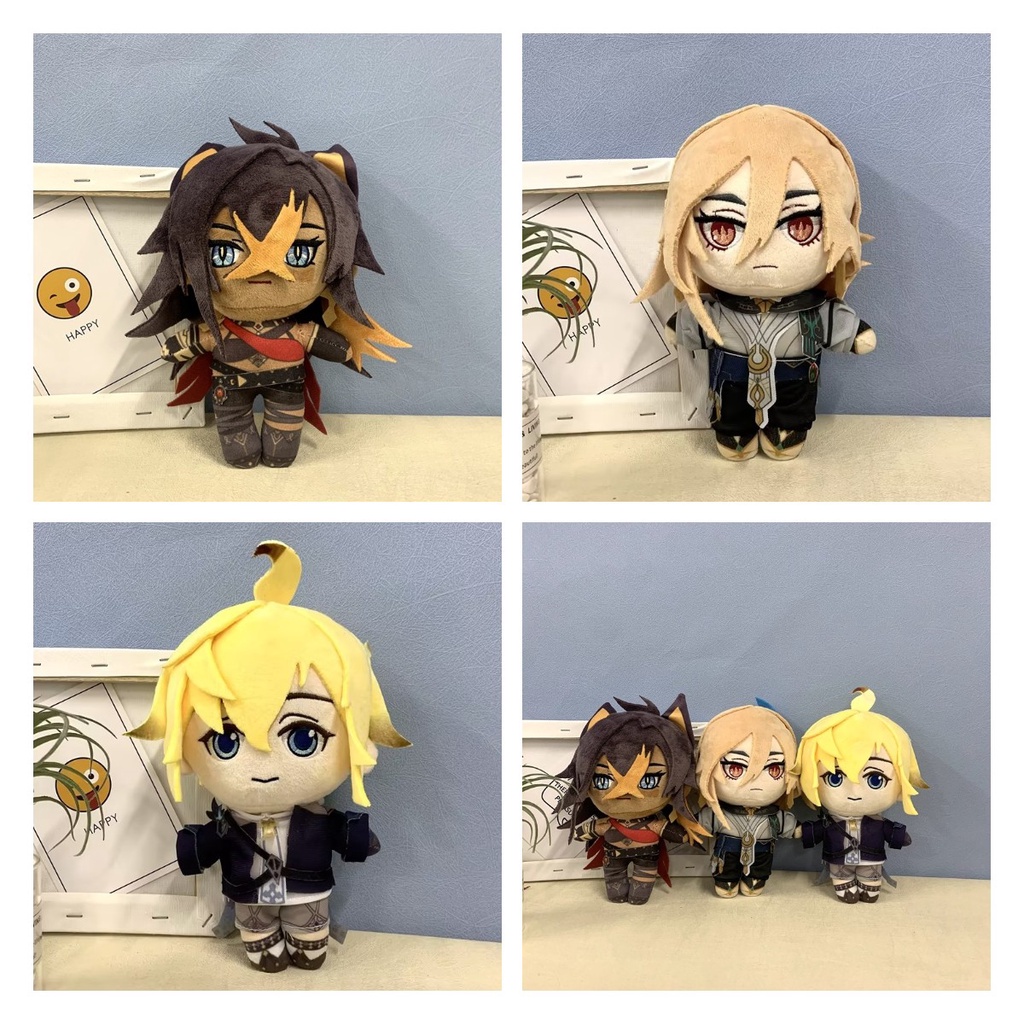 Genshin Impact Stuffed Doll Kaveh Mika Dehya Soft Plush Toy Birthday ...