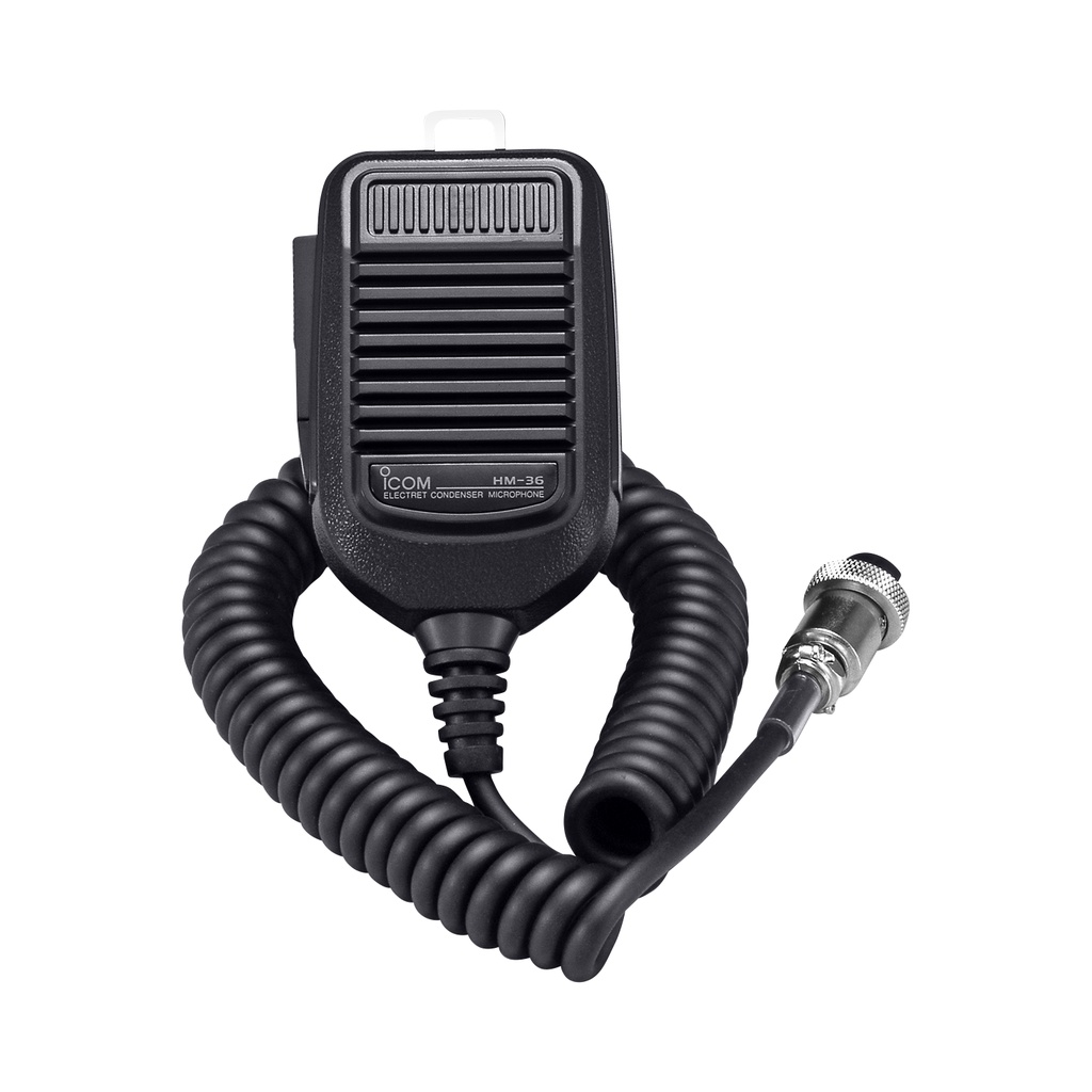 ICOM HM36 Hand Microphone 8-pin round connector For ICOM IC-28 IC-38 IC ...