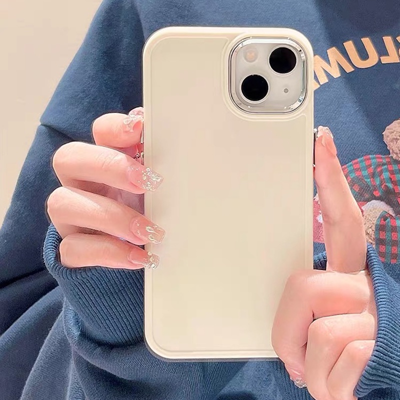 Pink Metal Buttons Phone Case Compatible for IPhone 14 Pro Max 13 12 11 ...