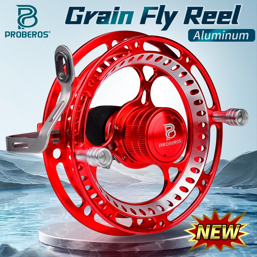 PROBEROS 2+1BB Bearing fly fishing reel ultra-Light Grain Reel fishing ...