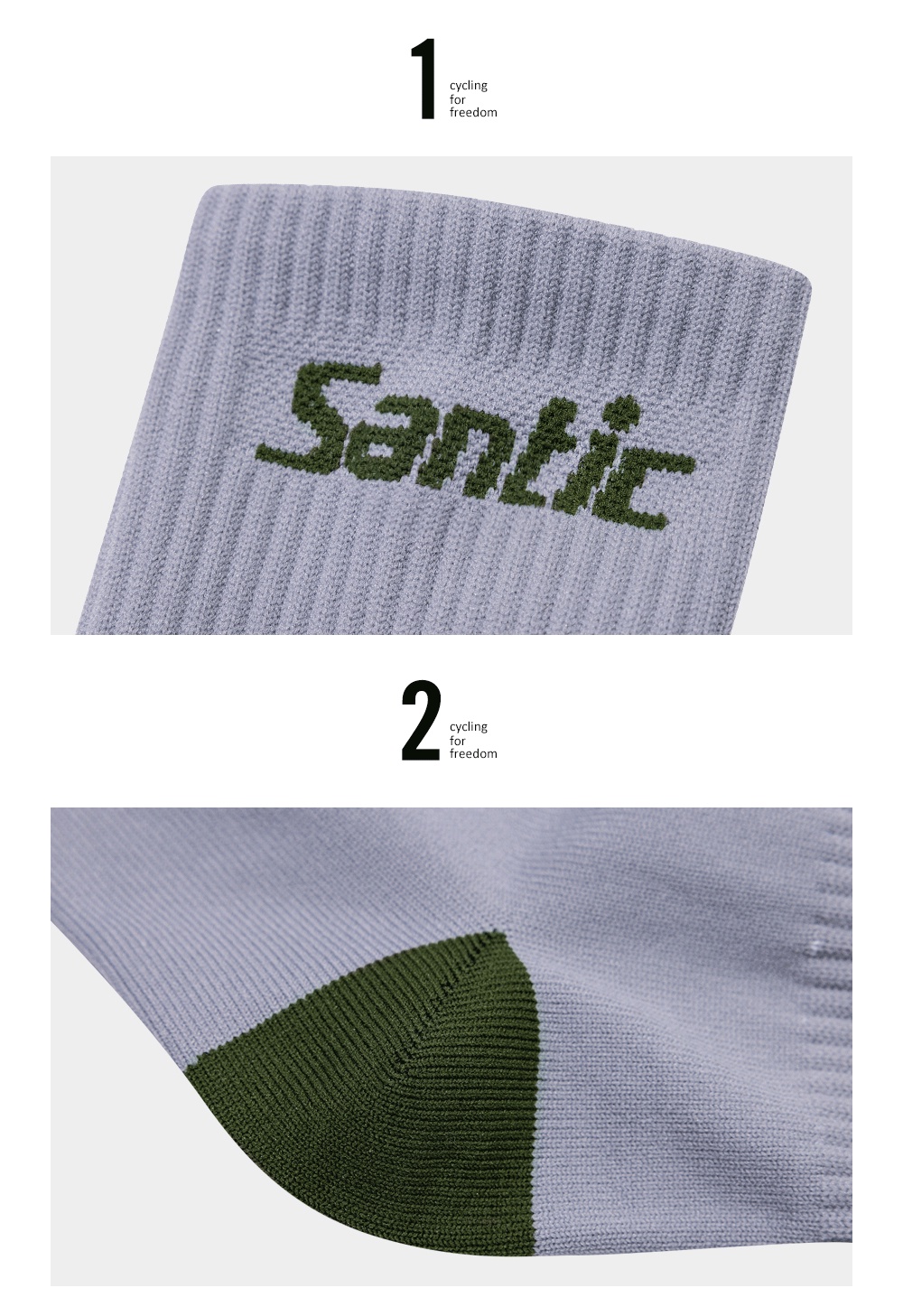 Santic Unisex Road MTB Bike Breathable Anti-Sweat Quick-drying ...