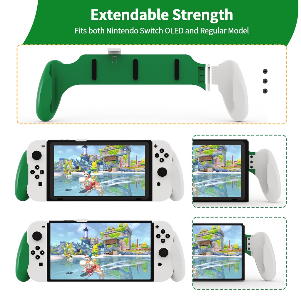Handle Grip For Nintendo Switch Console Anti Slip Anti-fall Gamepad handle Grip Switch/NS OLED 2 ...
