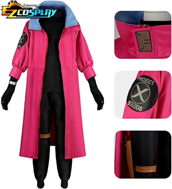 Anime Trigun Vash the Stampede Jacket Coat Uniform Wig Cosplay Costume ...
