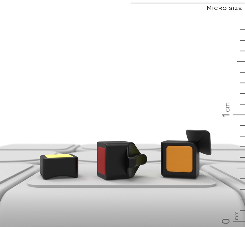 1 CM Mini Cube 3x3x3 Miniature Cube 3x3x3 Speed Cube Micro Cube 3*3 ...