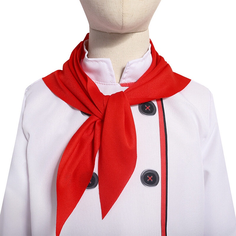 Kid Boys Girls Chef Cosplay Costume Children Kitchen Restaurant Role ...