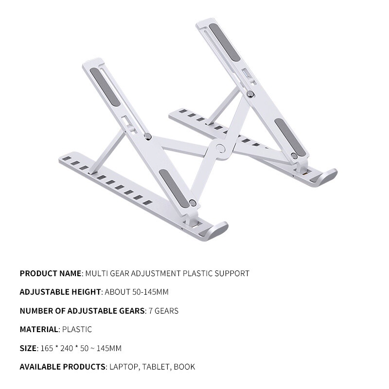 N3 Laptop Stand Bracket Foldable Laptop Holder Portable Adjustable ...