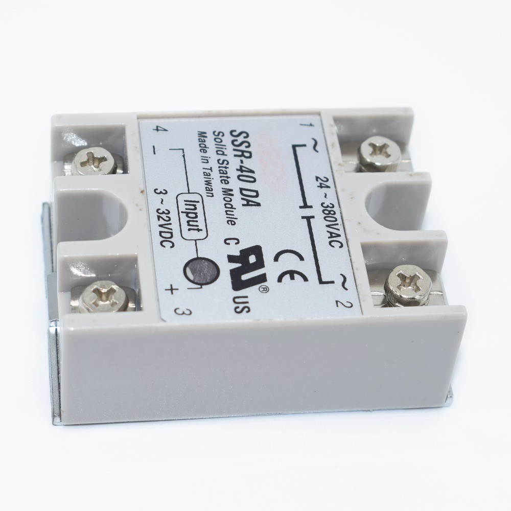 SSR-40 DA Solid State Relay SSR-40DA DC to AC Solid State Relay Module ...