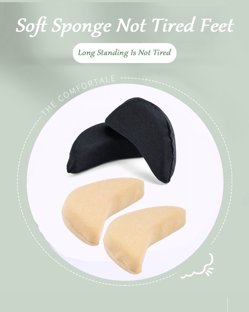Forefoot Insert Pad For Women High Heels Toe Plug Half Sponge Shoes ...