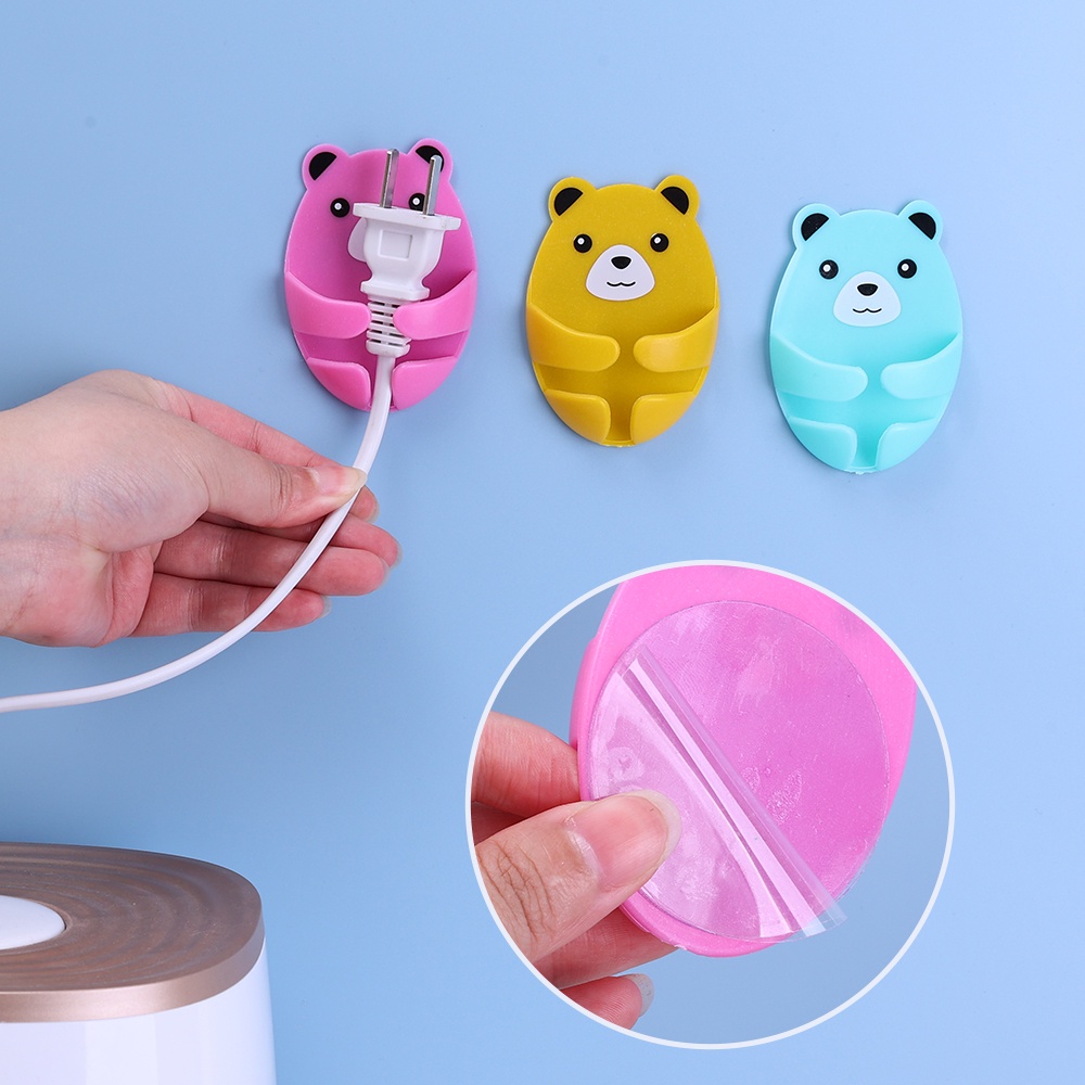 [Wholesale] Multi-Purpose Creativity Cartoon Plastic Bear Plug Hook ...