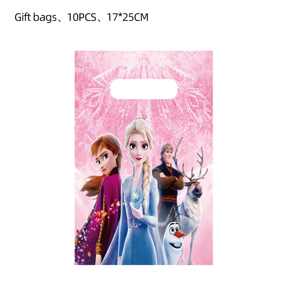 20pcs Princess Theme Favors Wrapping Bag Frozen Princess Loot Bag Kid ...