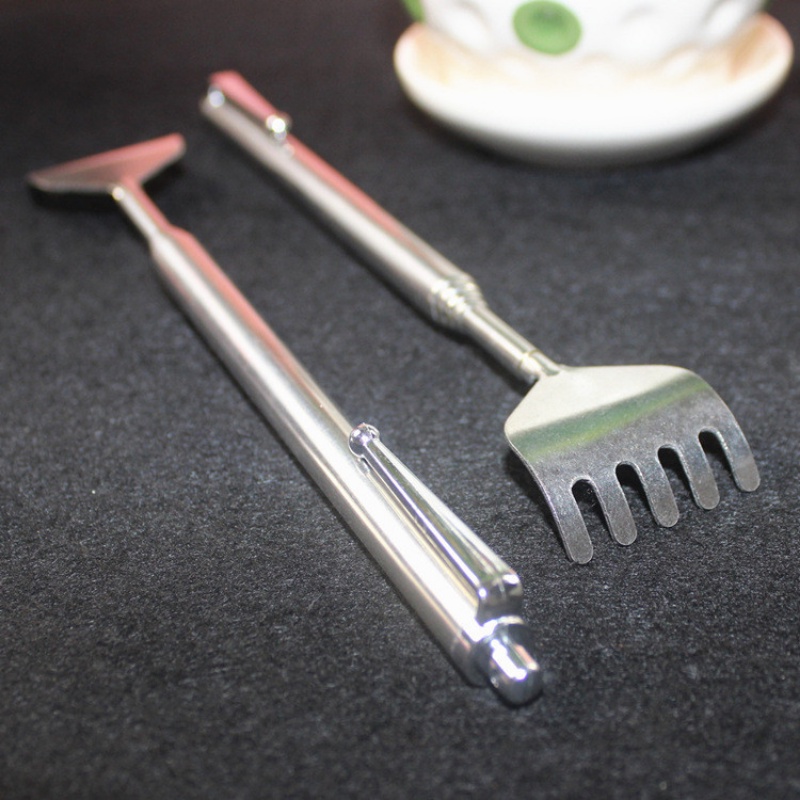 Telescopic Steel Tickling Rake Tickle Massager Portable Retractable ...