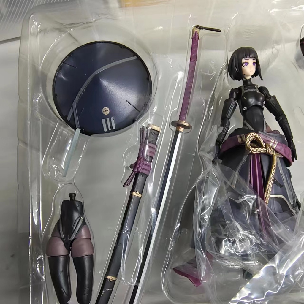 Falslander Ronin Figma 549 Action Figure Change Face Machine Girl Model ...