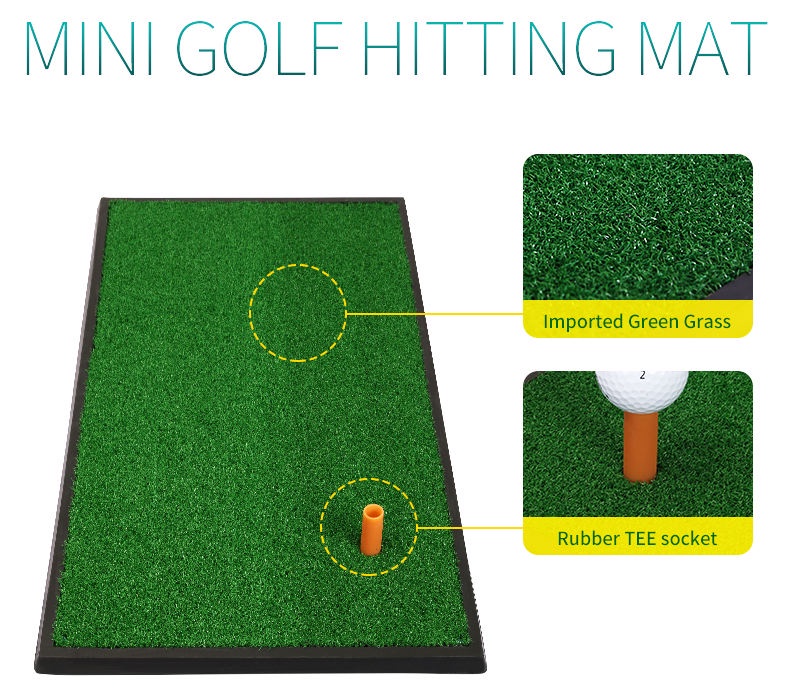 PGM Golf Putter Pad Hitting Pad Golf Carpet Golf Hitting Pad Swing Pad ...
