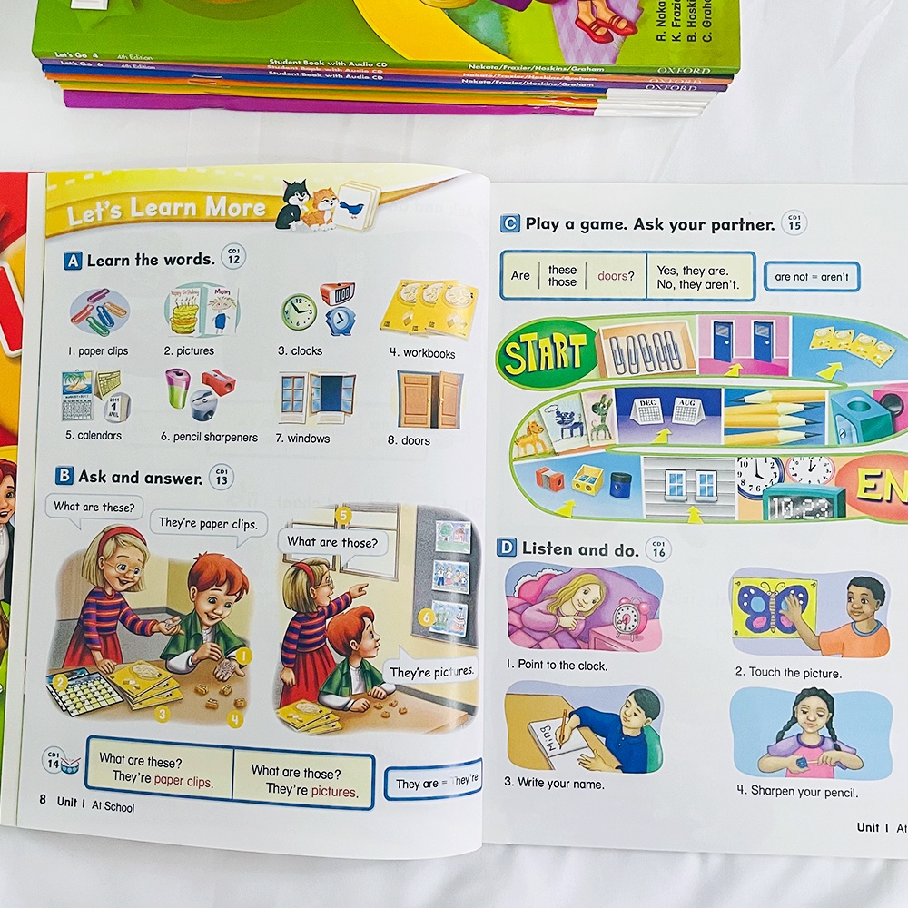 6Level Set Oxford Let's Go Student Book 4th Edition The New Edition of ...