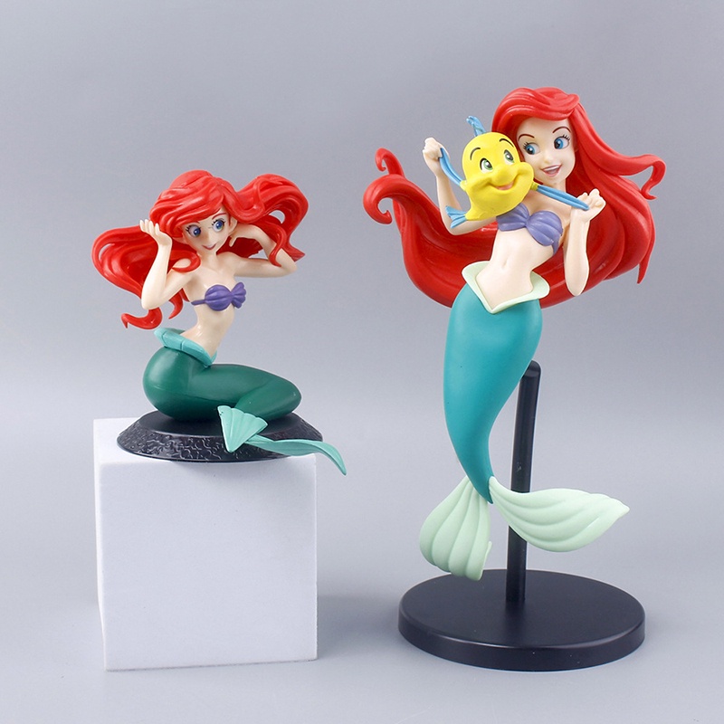 Mermaid Ariel Princess Action Figure 19cm The Little Mermaid Figuras ...