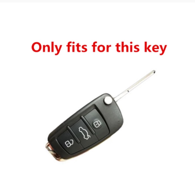 TPU Car Folding Key Cover Case For Audi A1 A3 8P A4 A5 A6 C7 A7 S3 S7 ...