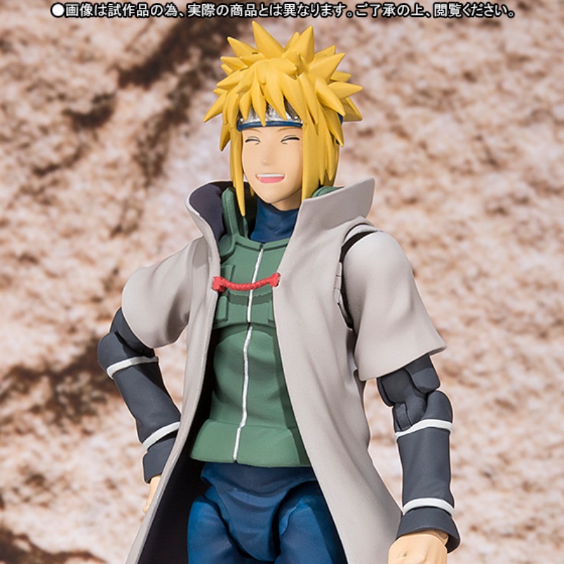 Naruto S.H.Figuarts SHF Namikaze Minato The Hero Of Sharingan Exclusive ...
