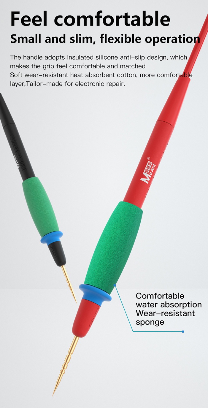 MaAnt 1000V 20A Universal Multimeter Test Leads Soft silicone Cable ...