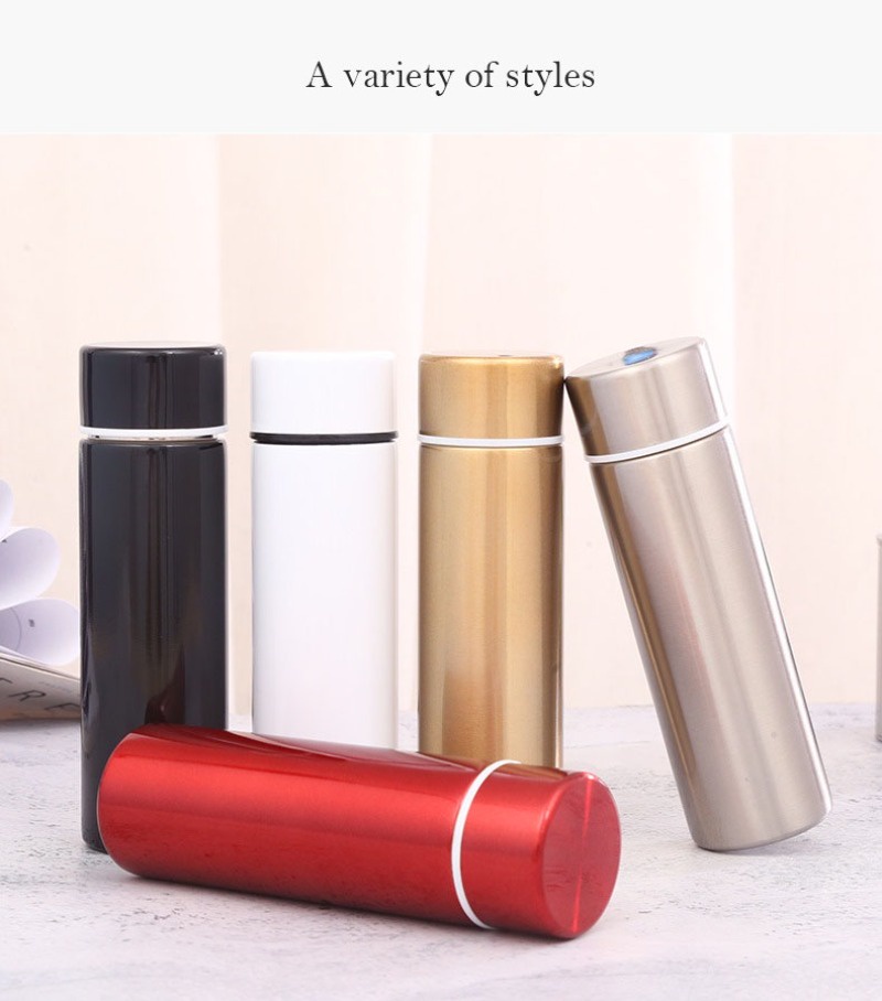 130ML Portable Pocket Thermos Bottle Stainless Steel Mini Thermal Water ...