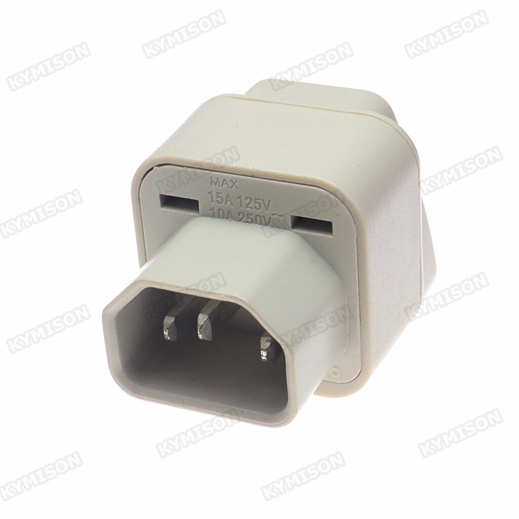 Wonpro Universal Power Plug, IEC320 C14 PDU UPS Power Computer ...